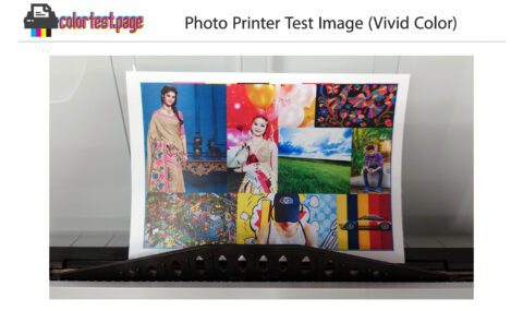 Color Test Page | Printer color pdf pages for testing